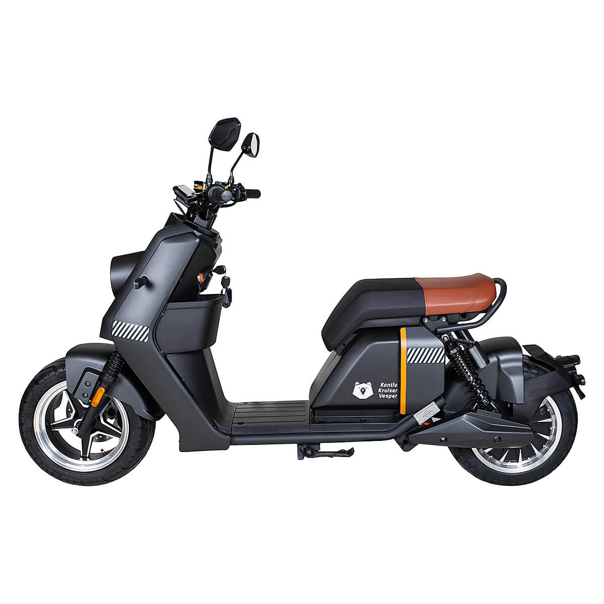 Kruiser Vesper moped 45km/h Black Graphite with 2.4 kWh battery | To ...